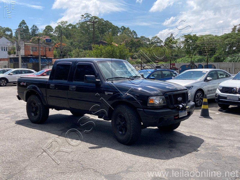 Leilão Online - FORD RANGER POWER STROKE 3.0 XLT. DIESEL. ANO 2009