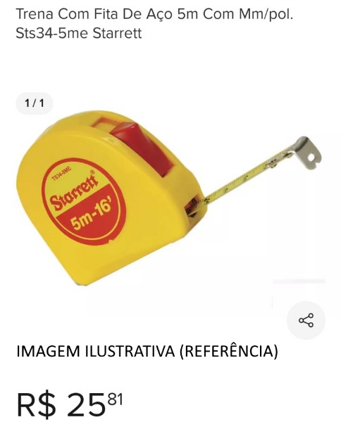 Leilão Online - Lote contendo 50 unidades de Trenas de Diversas marc