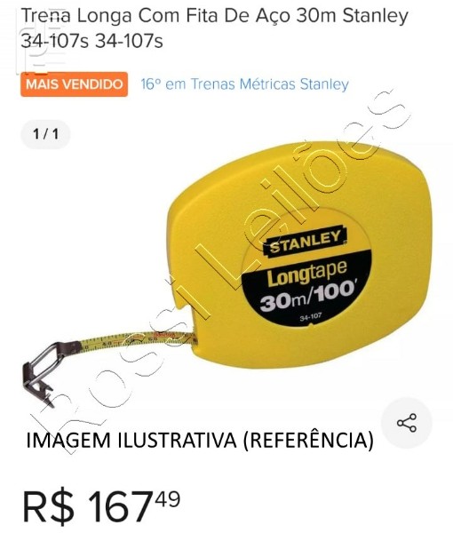 Leilão Online - Lote contendo 50 unidades de Trenas de Diversas marca