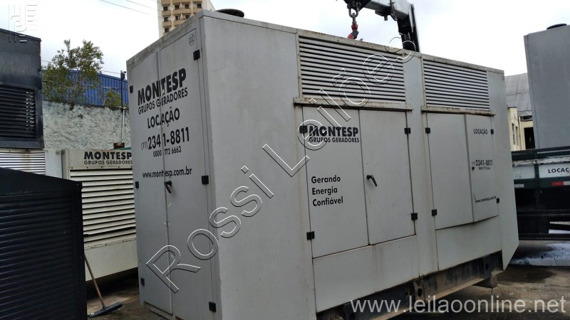 Leilão Online - GRUPO GERADOR DIESEL. N. IDENTIFICAÇÃO: 102 POT