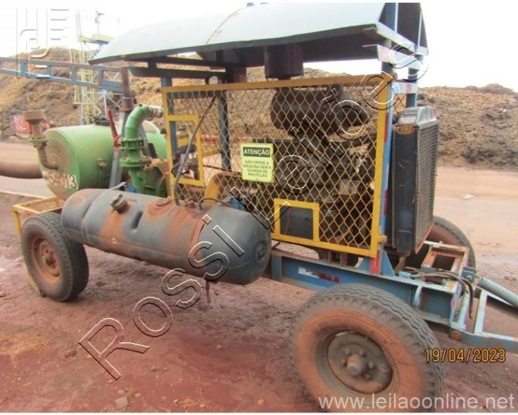 Leilão Online - MOTO BOMBA MBA MWM TD229/6 FROTA: 54013 ANO: 2011