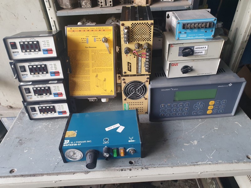 Leilão Online - Lote diversos: transdutor, comutador, controlador, s