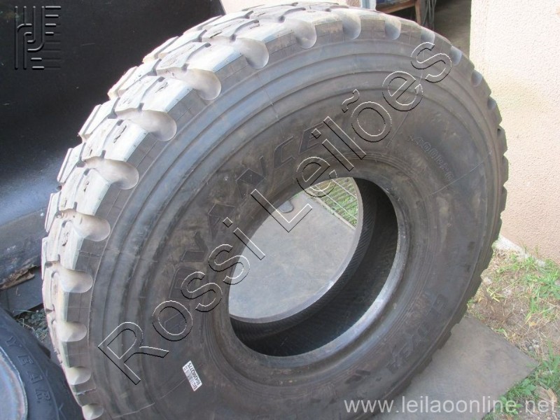 Leilão Online - [ VÍDEO] 04 PNEUS 1.400 X 20 MARCA ADVANCED - SEMI-N