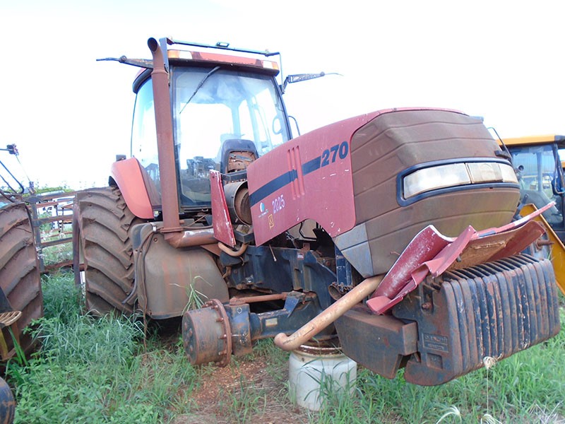 Leilão Online - TRATOR CASE MX 270, ANO 2007. - FR. 2025. - LOC. DOU
