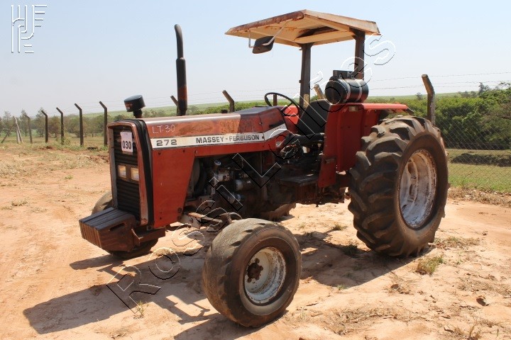 Leilão Online - Trator MF 272 - Ano 1991 - S/ Cabine SERIE: 9005000