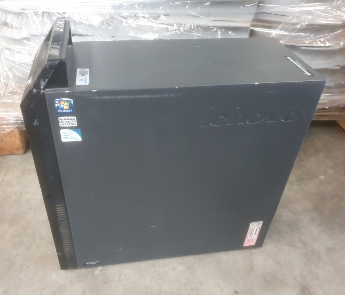 Leilão Online - Torre CPU Think Centre Lenovo - Windows 7 - Intel Pe