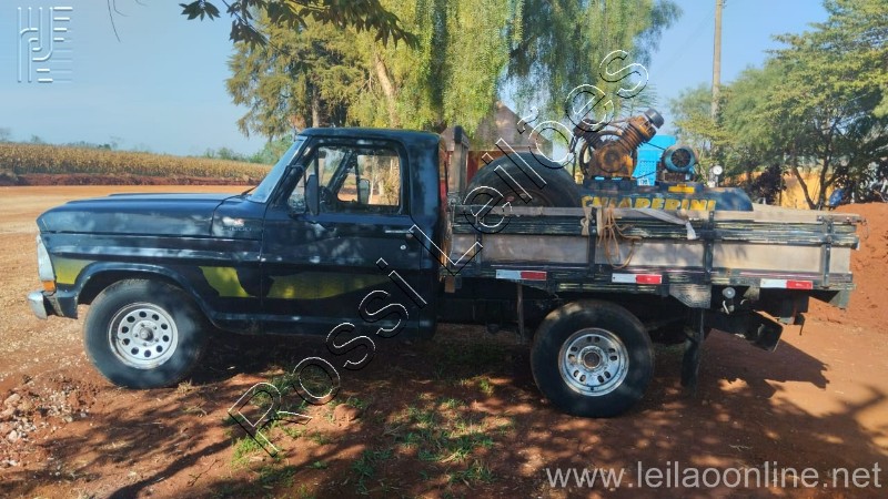 Leilão Online | FORD / F1000 ANO 1983/1983 - COR PRETA - DIESEL - MOT