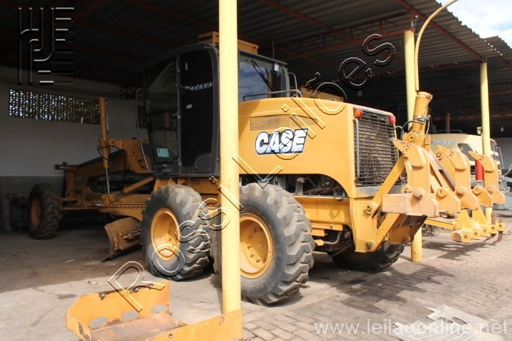 Leilão Online - MOTONIVELADORA CASE 865B PATROL ANO 2011 REVISADA