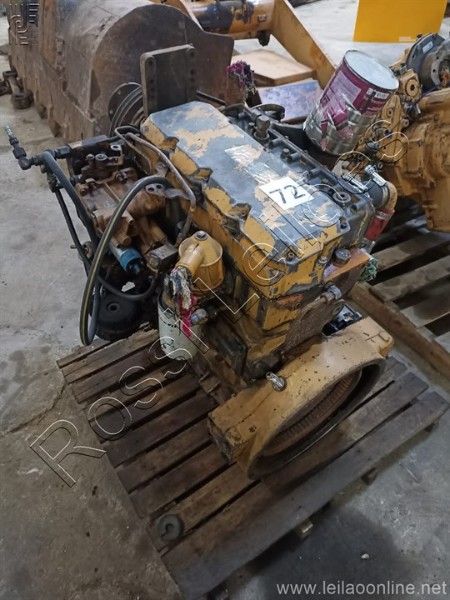 Leilão Online - [ VÍDEO ] Motor 3114 , 924F Caterpillar. Desinstalad