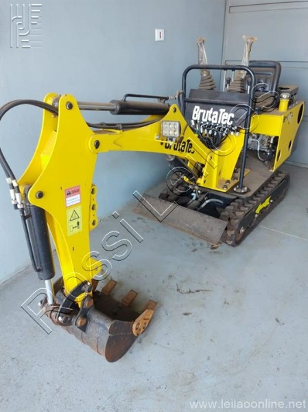 Leilão Online | MINIESCAVADEIRA BRUTATEC MOD.BR10