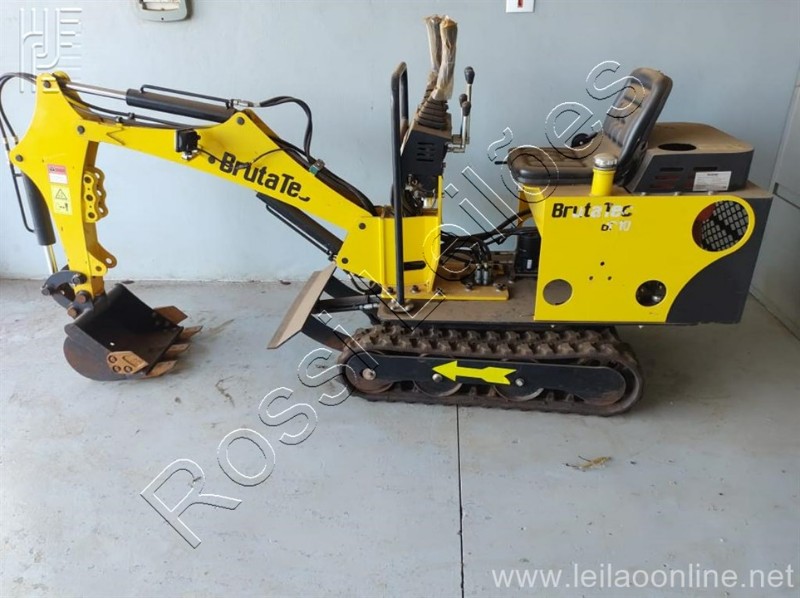 Leilão Online | MINIESCAVADEIRA BRUTATEC MOD.BR10