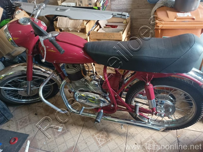 Leilão Online - MOTO JAWA 250cc ANTIGA , DECADA DE 1950. DOCUMENTOS
