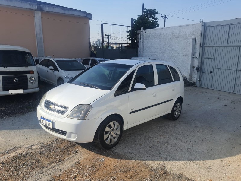 Leilão Online - GM/MERIVA JOY; 2009/2010; BRANCA; ALCO./GASOL. - FUNC