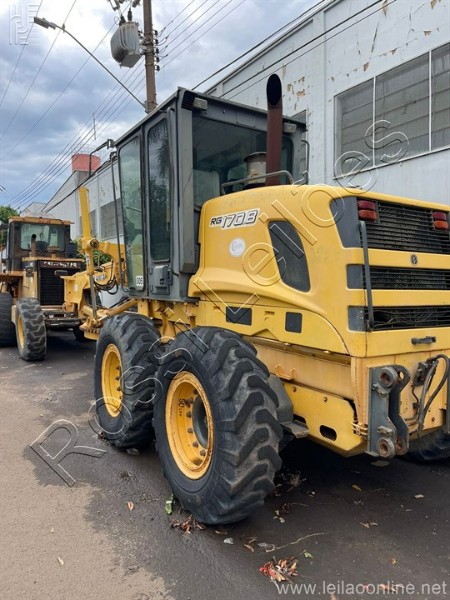 Leilão Online - MOTONIVELADORA NEW HOLLAND MOD. RG170 ANO 2006