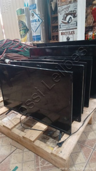 Leilão Online - LOTE CONTENDO 07 TVs , DE VÁRIAS MARCAS, POLEGADAS E