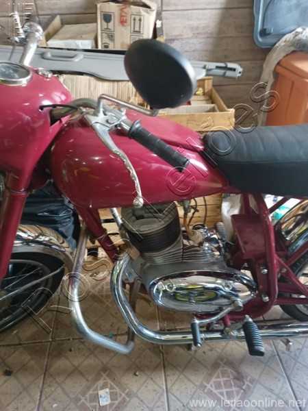 Leilão Online | MOTO JAWA 250cc ANTIGA , DECADA DE 1950. DOCUMENTOS