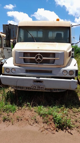 Leilão Online - CAMINHÃO MERCEDES BENZ L 2638; ANO 2002/2002; BRANCO