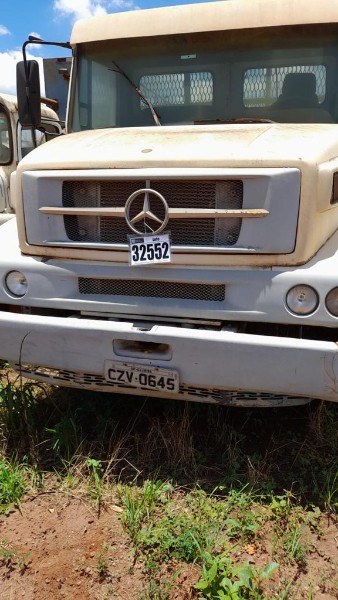 Leilão Online - CAMINHÃO MERCEDES BENZ L 2638; ANO 2002/2002; BRANCO
