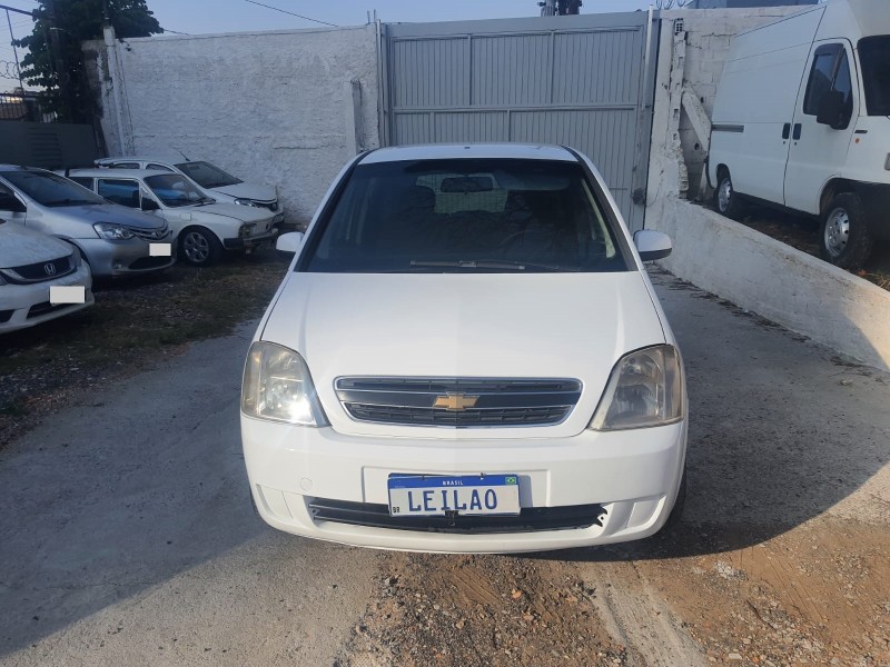 Leilão Online - GM/MERIVA JOY; 2009/2010; BRANCA; ALCO./GASOL. - FUNC