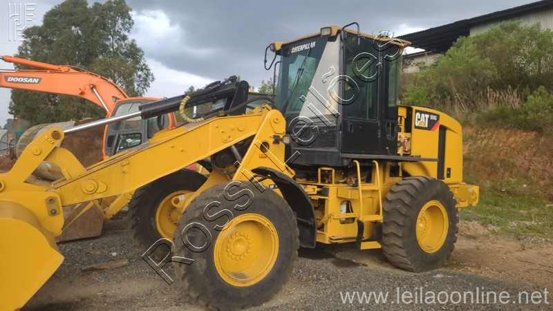 Leilão Online - Pá Carregadeira CATERPILLAR Mod. 924 G ANO 2007 Mot