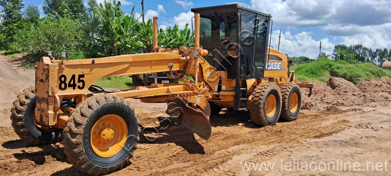 Leilão Online - [ VÍDEO ] MOTONIVELADORA CASE MOD. 845B ANO 2008