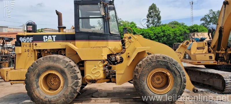 Leilão Online - PÁ CARREGADEIRA CATERPILLAR 960F ANO 95