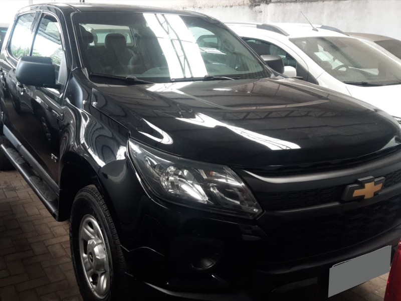 Leilão Online - CHEVROLET S10 LS CABINE DUPLA 4X4; 2021/2021; PRETA;
