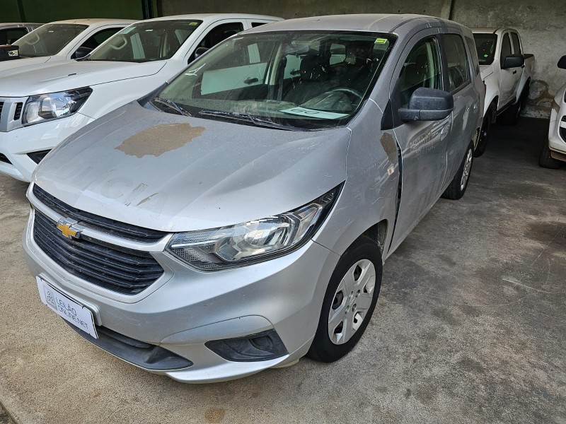 Leilão Online - CHEVROLET SPIN LS; 2021/2021; PRATA; ALCO./GASOL. - F