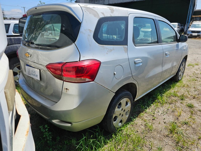 Leilão Online - CHEVROLET SPIN LS; 2021/2021; PRATA; ALCO./GASOL. - F