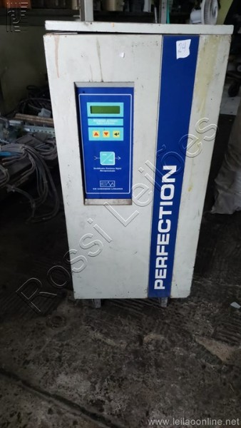 Leilão Online - ESTABILIZADOR DIGITAL PERFECTION MODELO MI-10000-10,