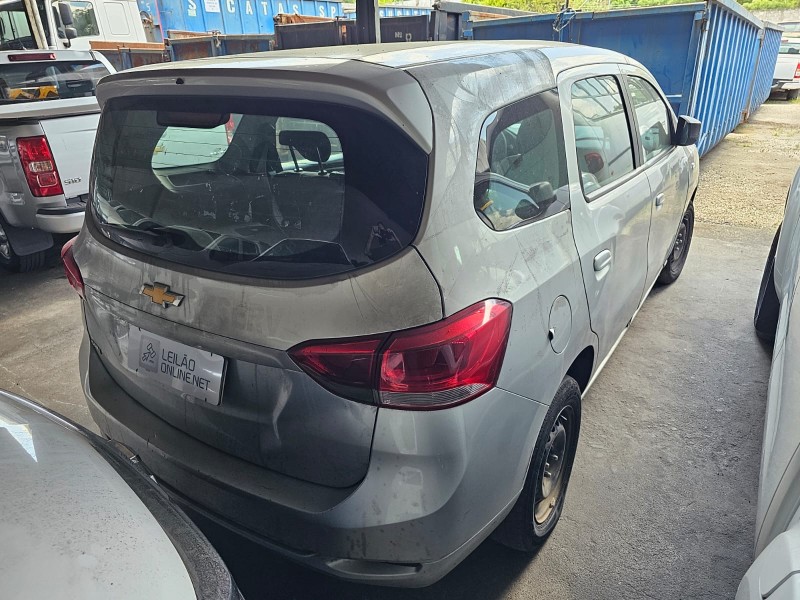 Leilão Online - CHEVROLET SPIN LS; 2021/2021; PRATA; ALCO./GASOL. - F