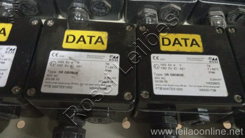 Leilão Online - PTB 00ATEX 1002 Marca ROSE SYSTEM TECHNIK GMBH – 1