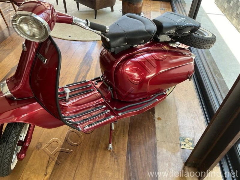 Leilão Online - [ VÍDEO ] Lambretta Cynthia restaurada, motor 175 cc