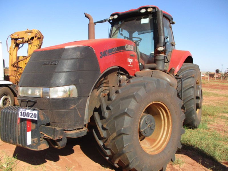 Leilão Online - TRATOR CASE MX 340; ANO 2018. - FR4435200. - LOC. C