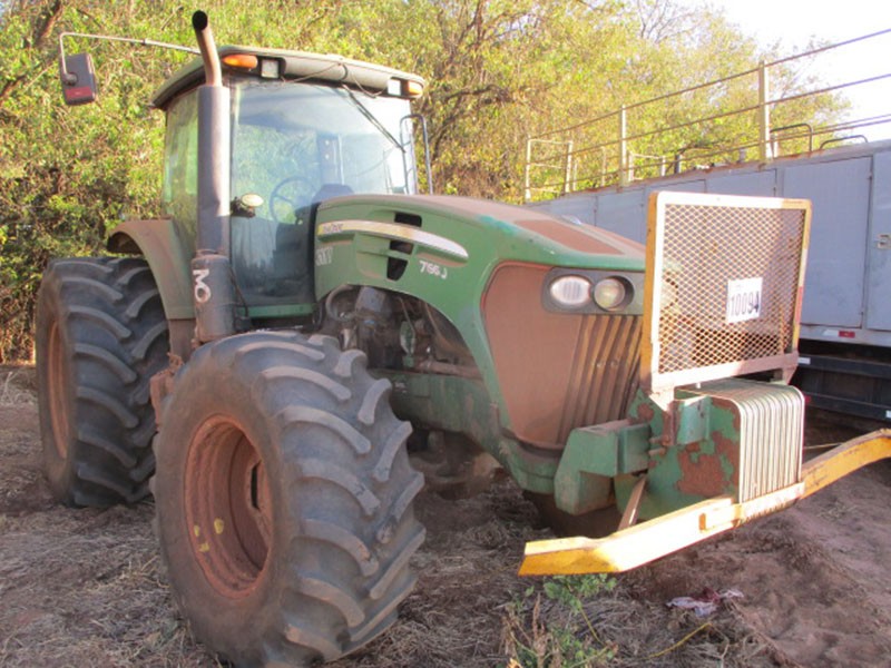 Leilão Online - TRATOR JOHN DEERE 7195J; ANO 2012. - FR360670. - LOC.