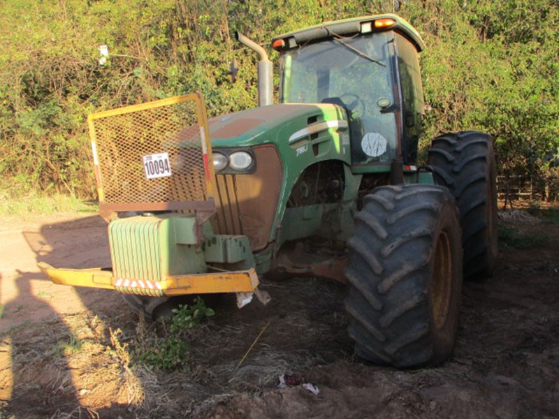 Leilão Online - TRATOR JOHN DEERE 7195J; ANO 2012. - FR360670. - LOC.