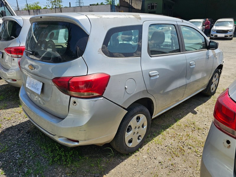 Leilão Online - CHEVROLET SPIN LS; 2021/2021; PRATA; ALCO./GASOL. - F
