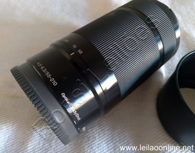 Leilão Online - LENTE SONY SEL55210 55-210mm 4.5 6.3 OSS