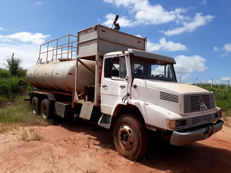 Leilão Online - CAMINHAO MERCEDES BENZ 2635 6X4 TANQUE, ANO 1996, FR