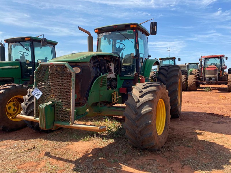 Leilão Online - TRATOR JOHN DEERE 7195 J; ANO 2016. - EQP.2003266.