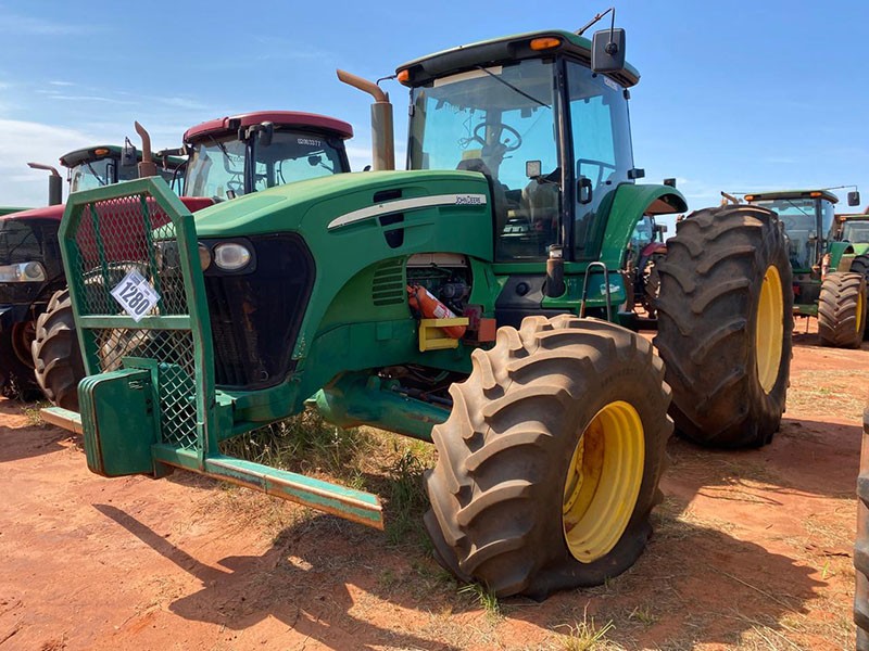 Leilão Online - TRATOR JOHN DEERE 7195 J; ANO 2014. - EQP.2003186.