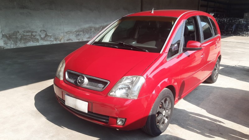 Leilão Online - CHEVROLET/MERIVA SS; 2005/2006; COR VERMELHA; ALCO./G