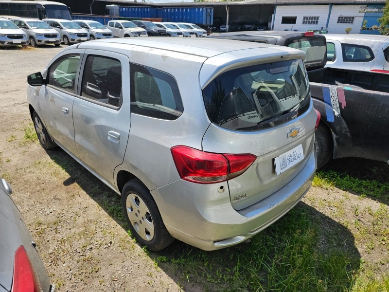 Leilão Online - CHEVROLET SPIN LS; 2021/2021; PRATA; ALCO./GASOL. - F