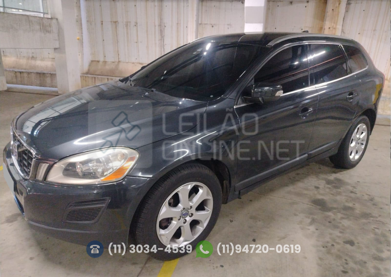 Leilão Online - I/VOLVO XC60 3.0TDYNAMIC; 2011/2011; CINZA; GASOLINA