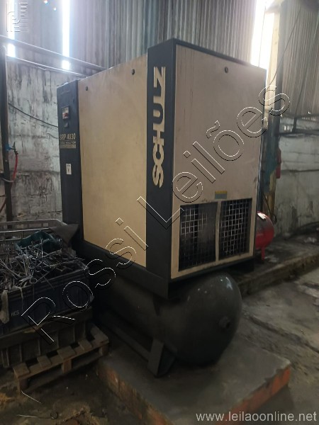 Leilão Online - COMPRESSOR PARAFUSO SCHULTZ 4030