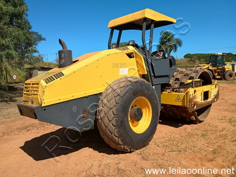 Leilão Online - [ VÍDEO ] ROLO COMPACTADOR BOMAG MOD. BW211D-40 ANO