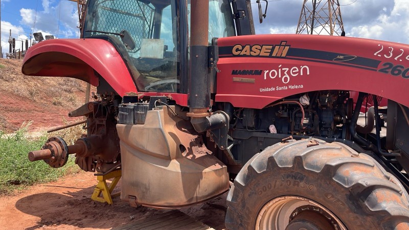 Leilão Online - TRATOR CASE MX 260 MAGNUM 4x4; ANO 2017. - FR23243.