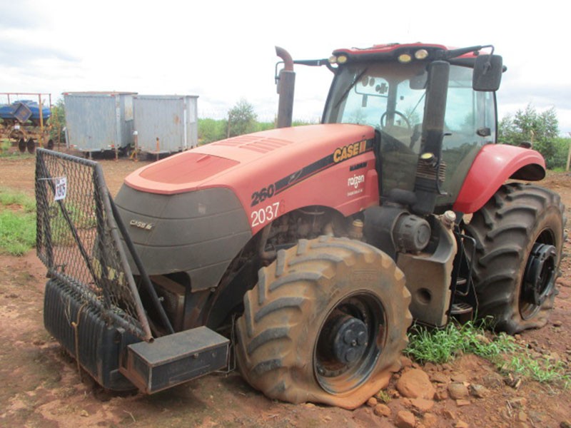 Leilão Online - TRATOR CASE 260; ANO 2017. - FR20373- LOC. SANTA CAN