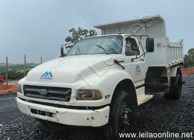 Leilão Online | CAMINHÃO FORD/12000 L ANO 1995/1995- COR BRANCA - DI