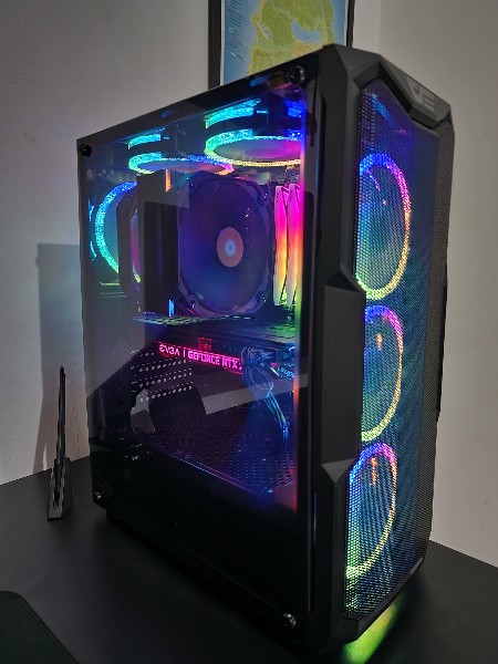 Leilão Online - [vídeo] PC gamer i9 11900 16GB 1Tb ssd M2 RTX 2070 s